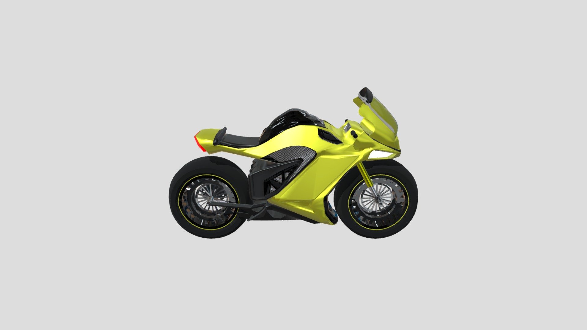 motorcycle - 3D model by wing翼 (@wing1642) [64fb1b7] - Sketchfab