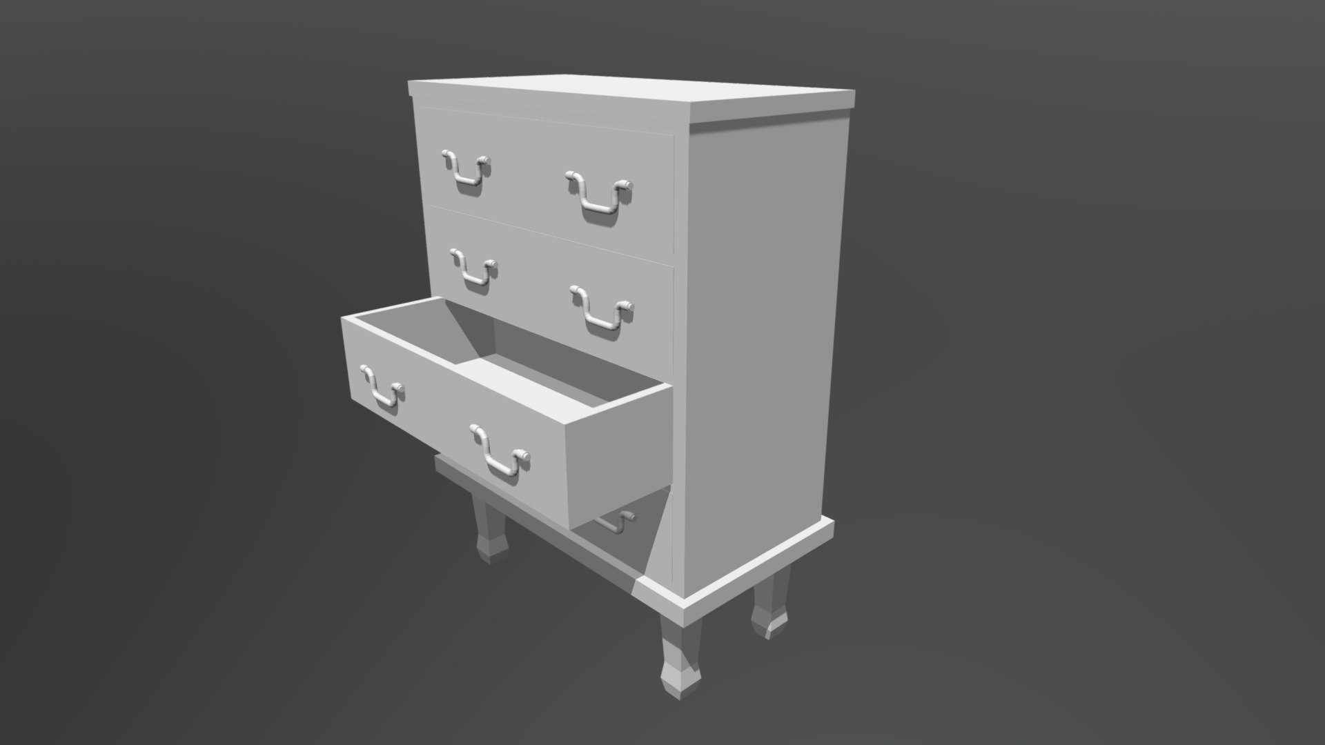 Chest of drawers - Download Free 3D model by game_travel [64fd53a ...