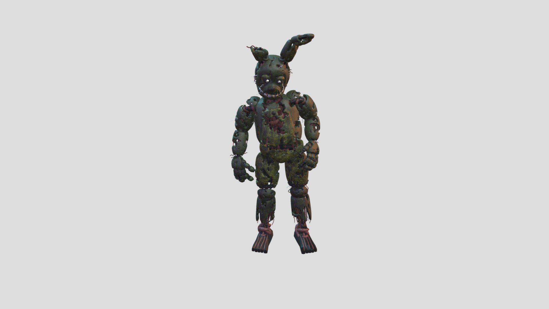 Ar Springtrap Remodel - 3D model by Mr.Timmy [64fdf40] - Sketchfab