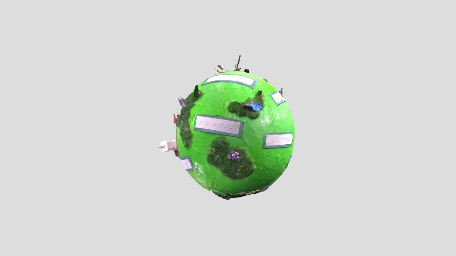 Deforestation Globe - Cool Globes 2023 - 3D model by mimsin [64fff42 ...