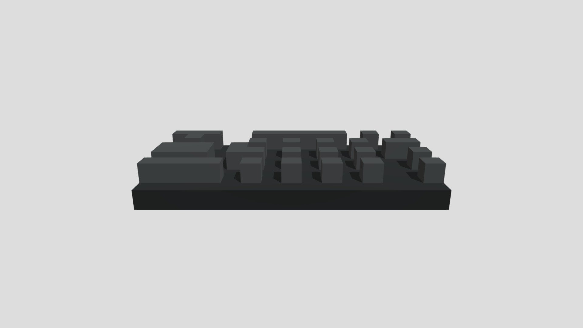 Keyboard For Minecraft FREE - Download Free 3D model by Olisauro ...