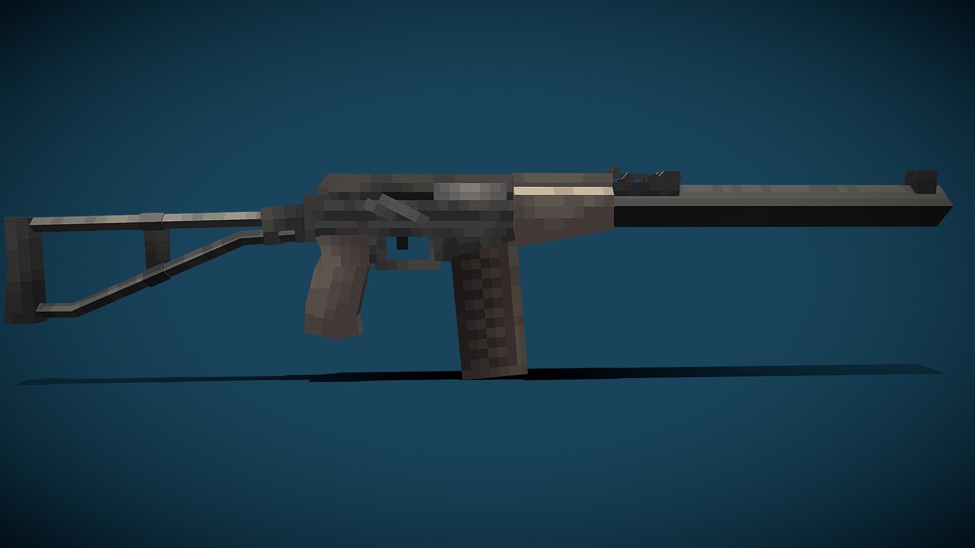 As val low poly - 3D model by MMecha [6501d42] - Sketchfab