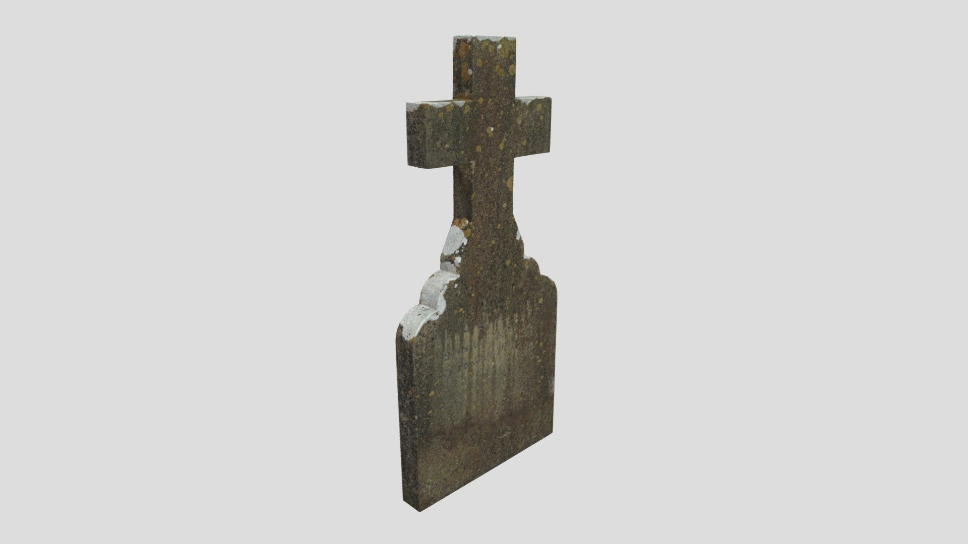 Old Gravestone (01) - 3D scan Quixel Megascans - Download Free 3D model ...