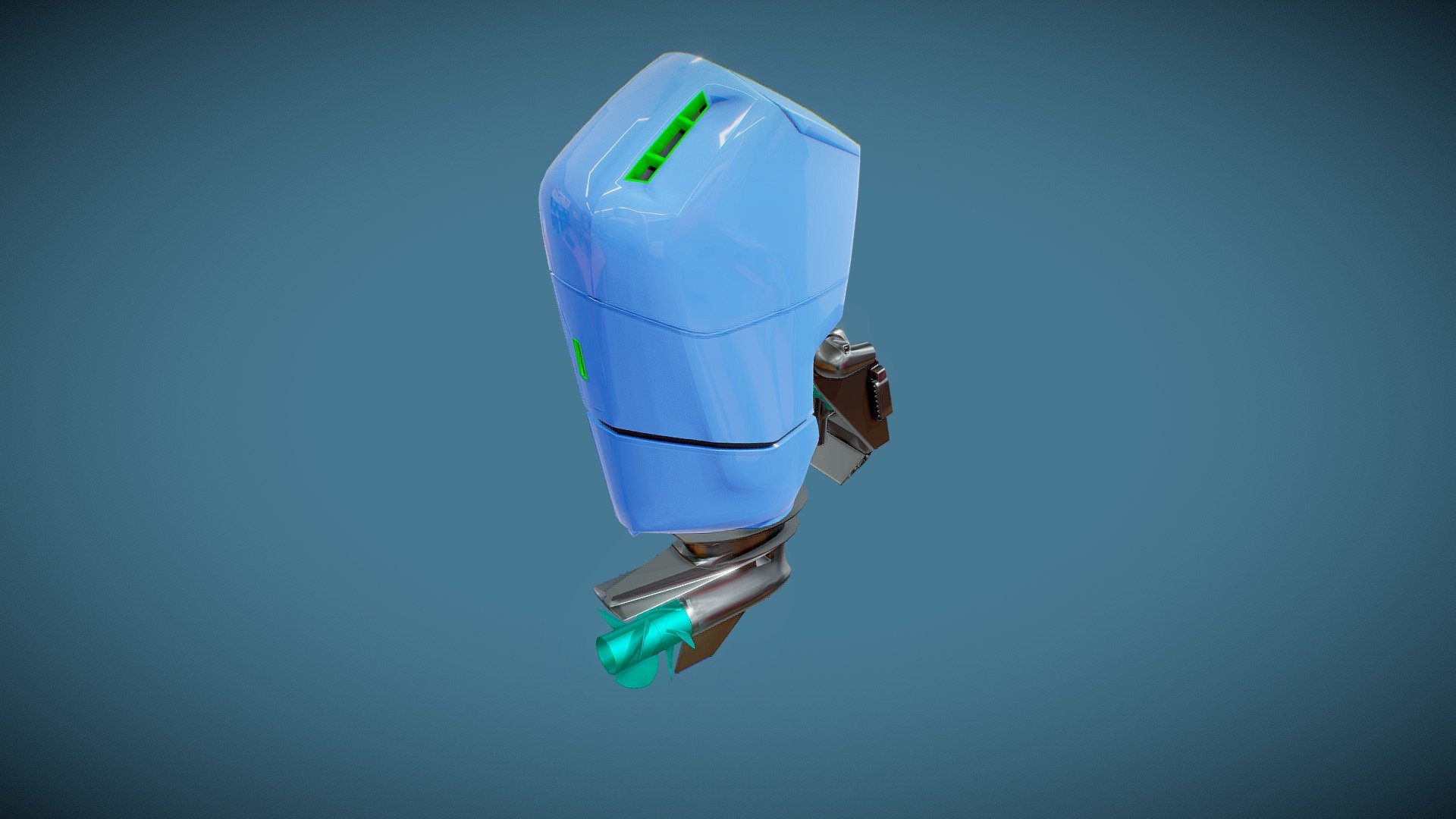 Motor Boat Engine - Buy Royalty Free 3D model by TankStorm [650361e ...