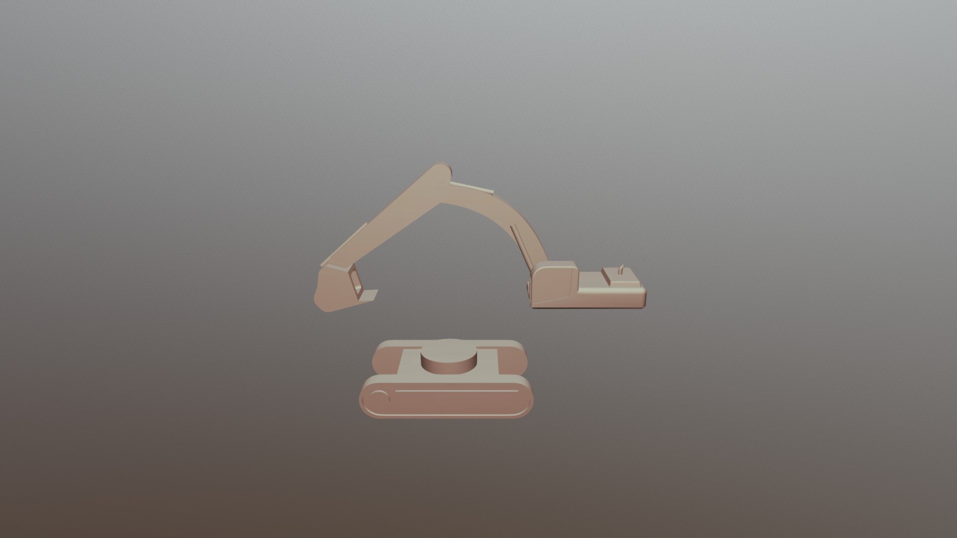 CAT Excavator pose 1 - 3D model by TwistedMike [650369e] - Sketchfab