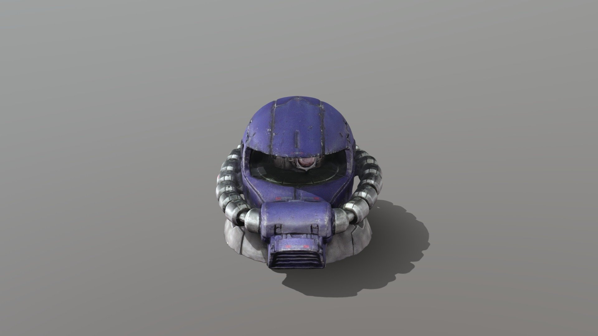 Zaku head from Gundam - 3D Scan - 3D model by Diego (@drkolo) [6503748 ...