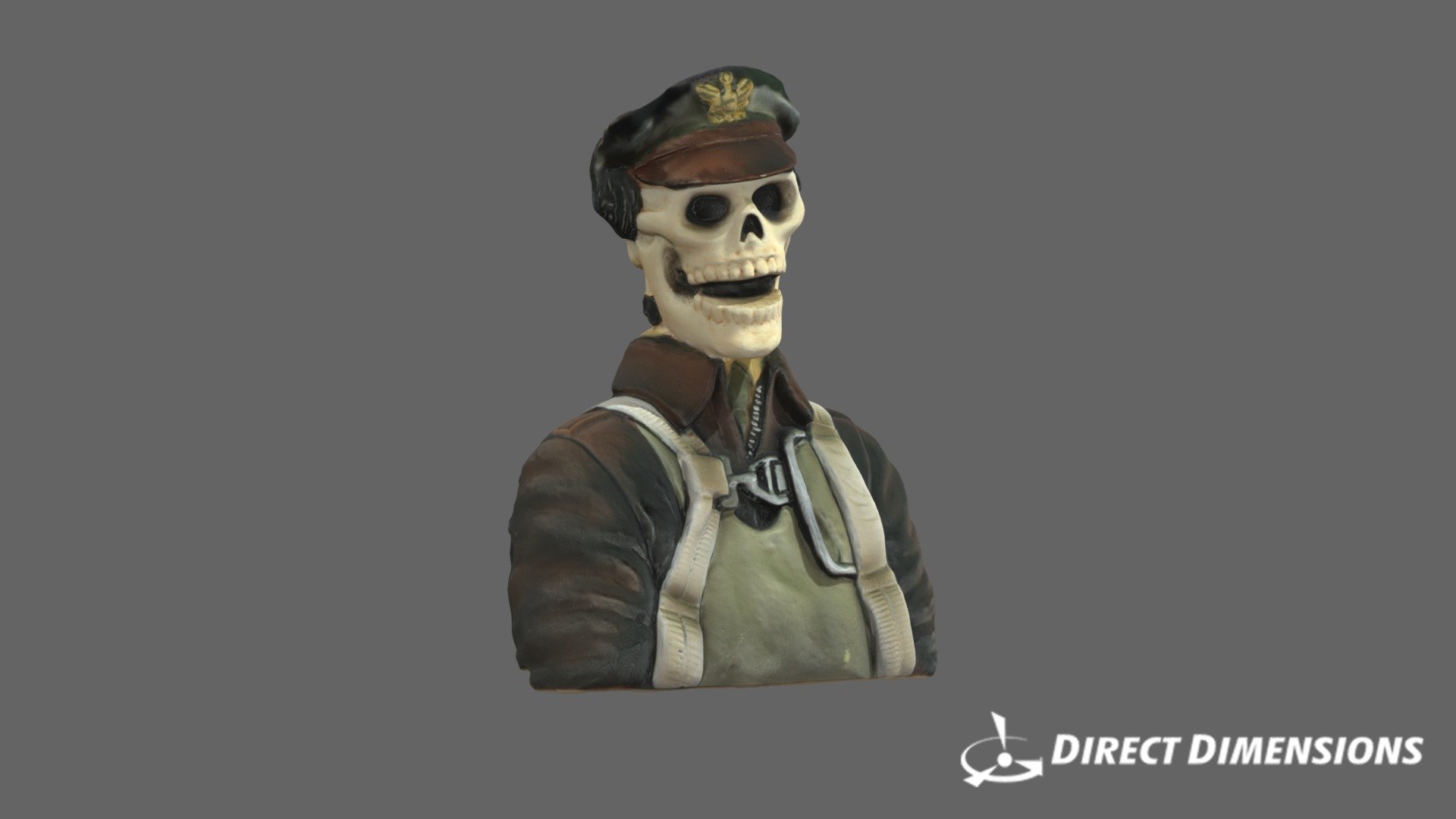 Skull Pilot - 3D model by Direct Dimensions (@dirdim) [6503f54] - Sketchfab