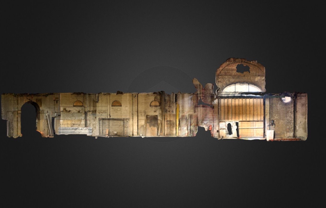 Smithfield Fish Market - north interior - 3D model by DigVentures ...