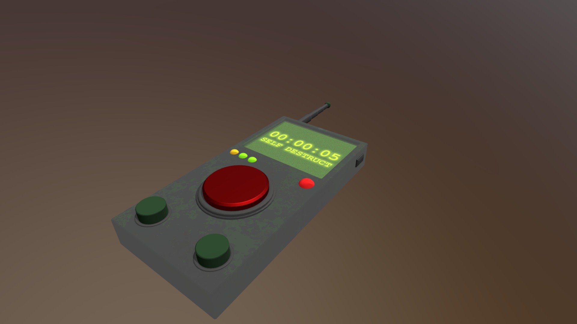 Remote Detinator - 3D model by mymzy [6507550] - Sketchfab