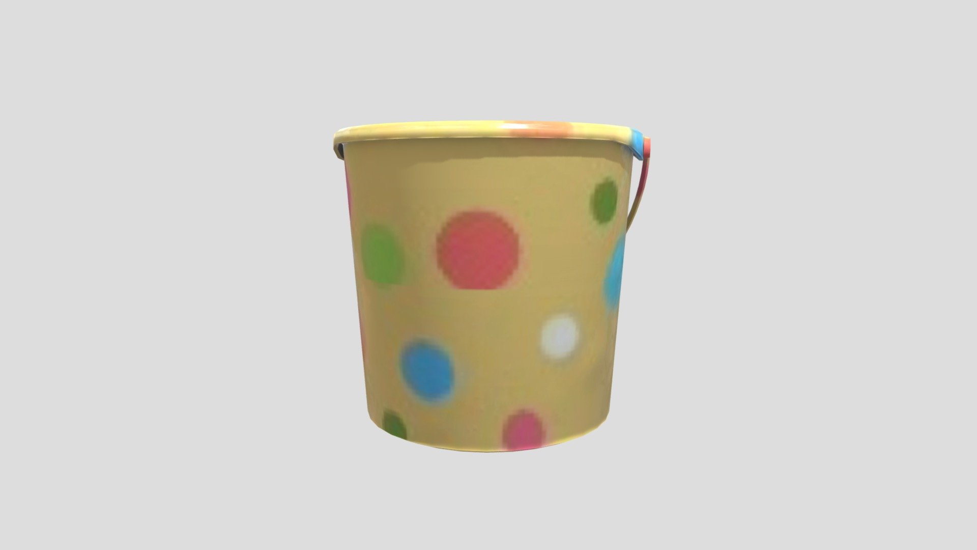 plastic-bucket - Download Free 3D model by Mylom [6507e9c] - Sketchfab