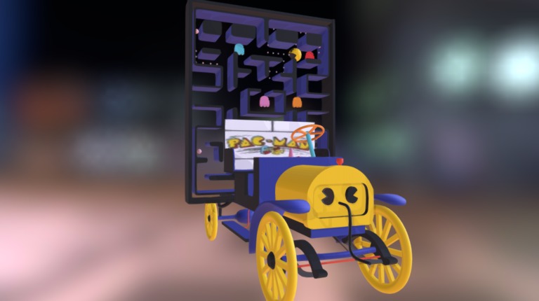 PacMobile! - 3D model by Pam Coulombe (@PamCoulombe) [6509914] - Sketchfab