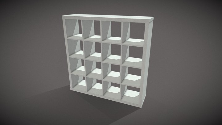 Modern-bookshelf 3D models - Sketchfab