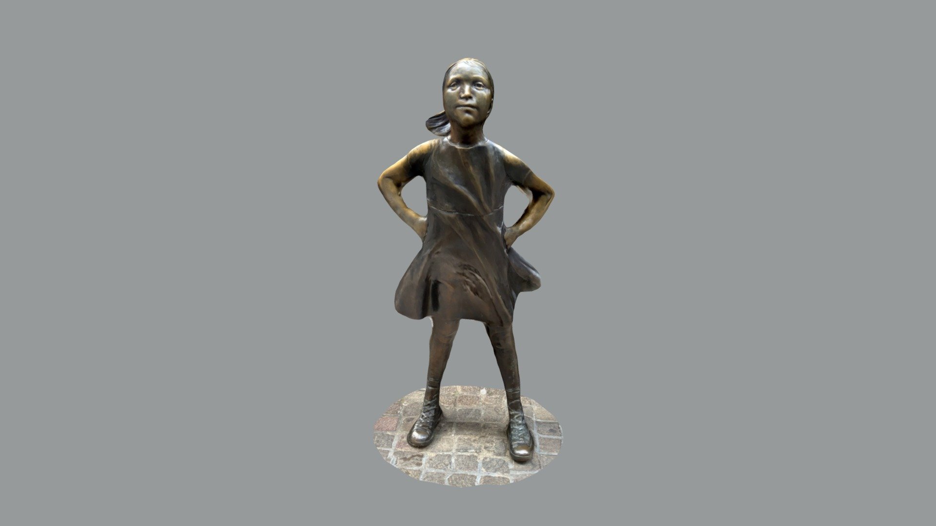 Fearless Girl 2 - Download Free 3D model by rmz [650dc0c] - Sketchfab