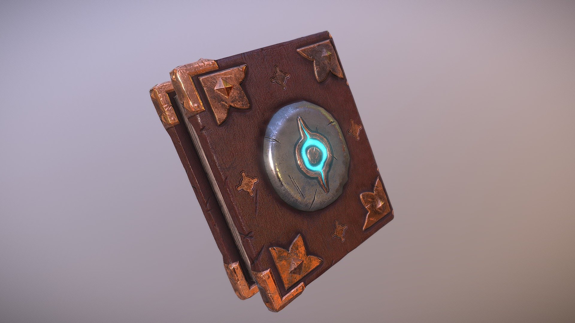 Book of Magic - 3D model by tehrainman [650efe5] - Sketchfab