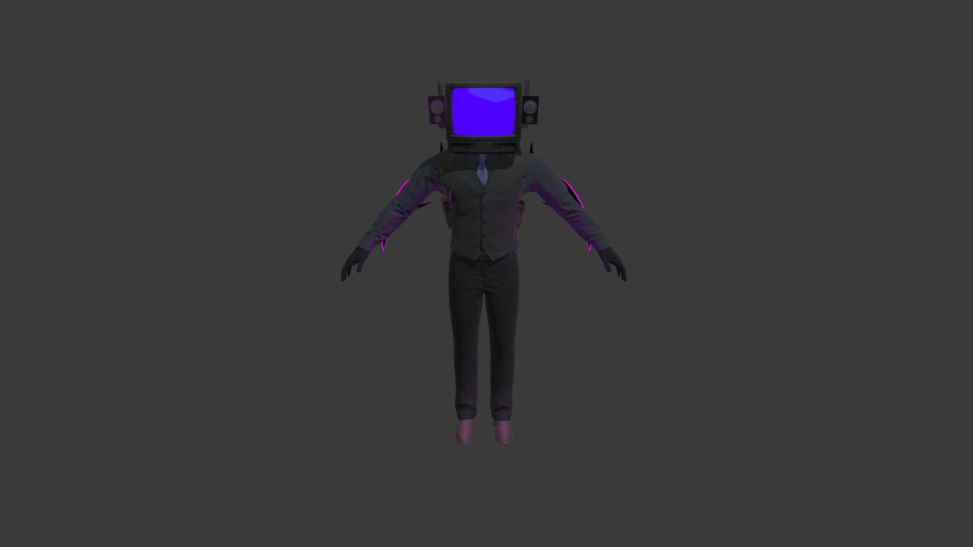 Energized TvMan - 3D model by ALTF4 (@realaltf4) [650f95c] - Sketchfab