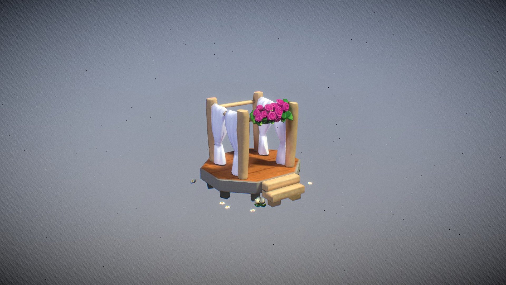 Wedding Altar - 3D model by wonzh [650fdae] - Sketchfab