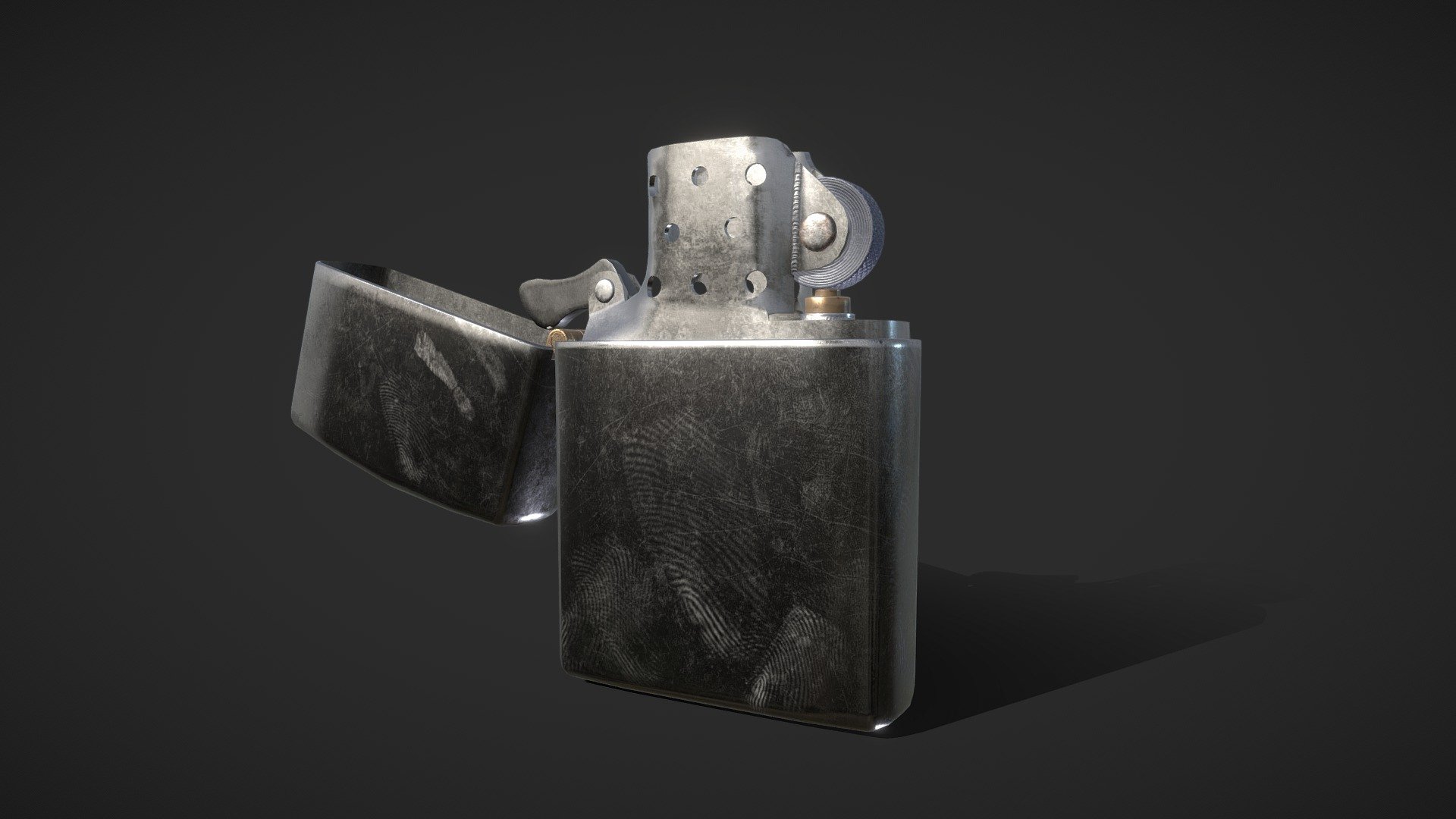 Classic Zippo Lighter - Buy Royalty Free 3D model by John Knight ...