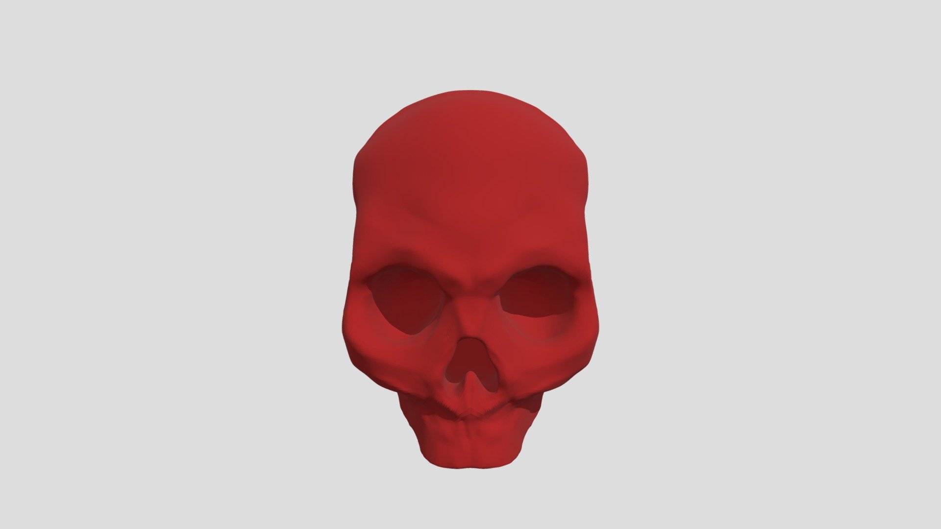 REDSKULL - 3D model by kendallgenek [651218c] - Sketchfab