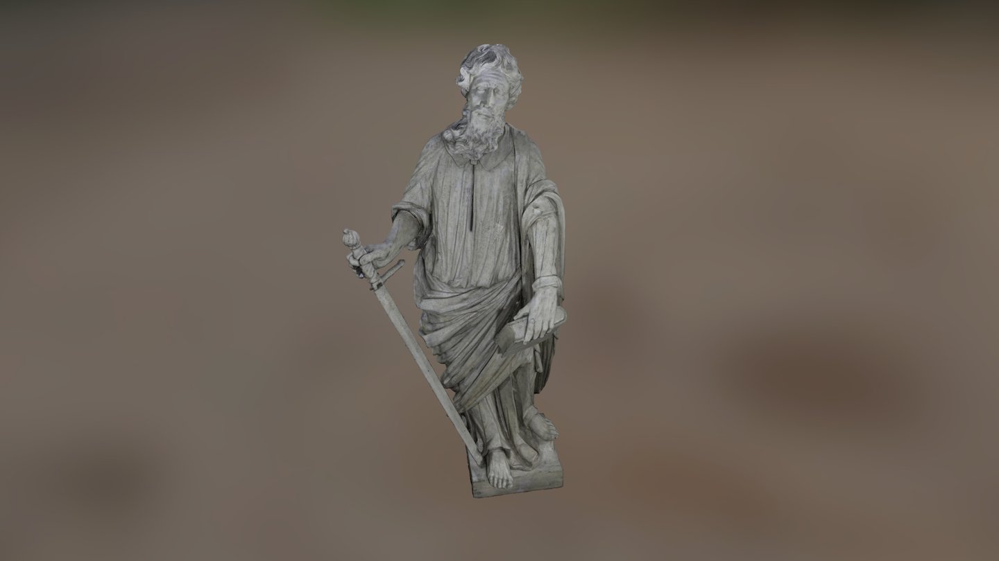 Apostel Paulus - 3D model by andres (@andresu) [651240a] - Sketchfab
