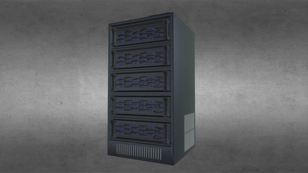 Fugue Apartment - Server Bank - 3D model by benadams [651242c] - Sketchfab