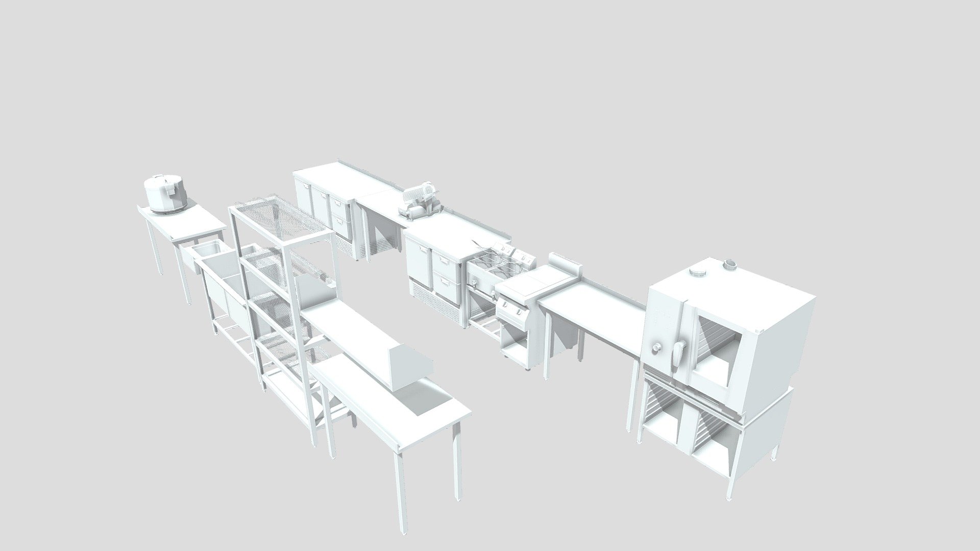 kitchen_galactic - 3D model by alex.grodno [651387a] - Sketchfab