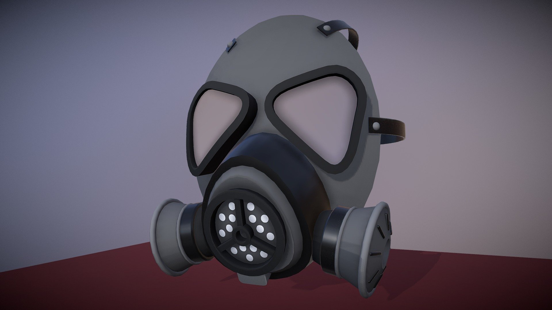 Gas Mask - 3D model by Jian_Yee_Lai [651394f] - Sketchfab