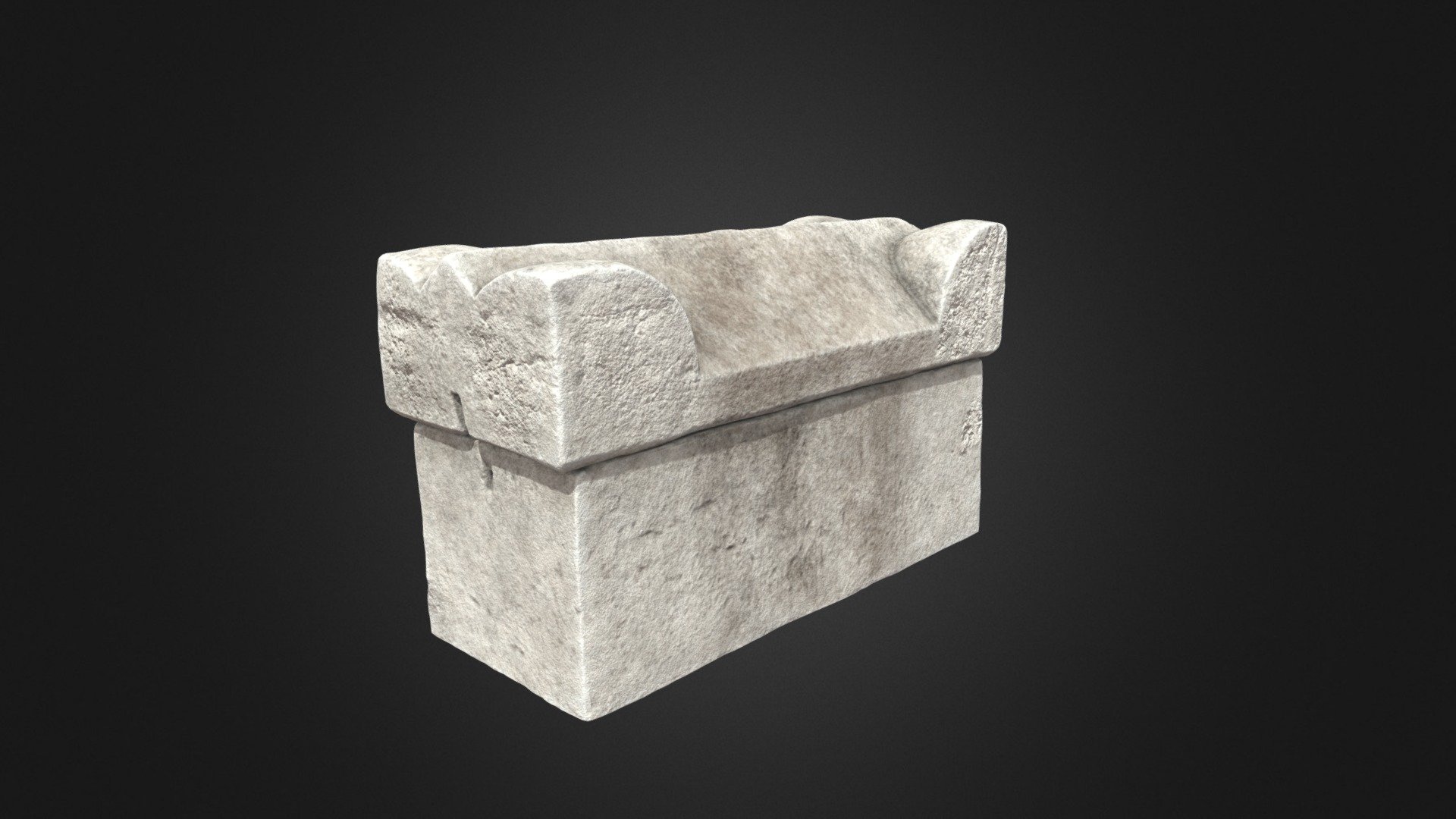 Roman Limestone Sarcophagus - 3D model by Tornado_Studios [6514584 ...