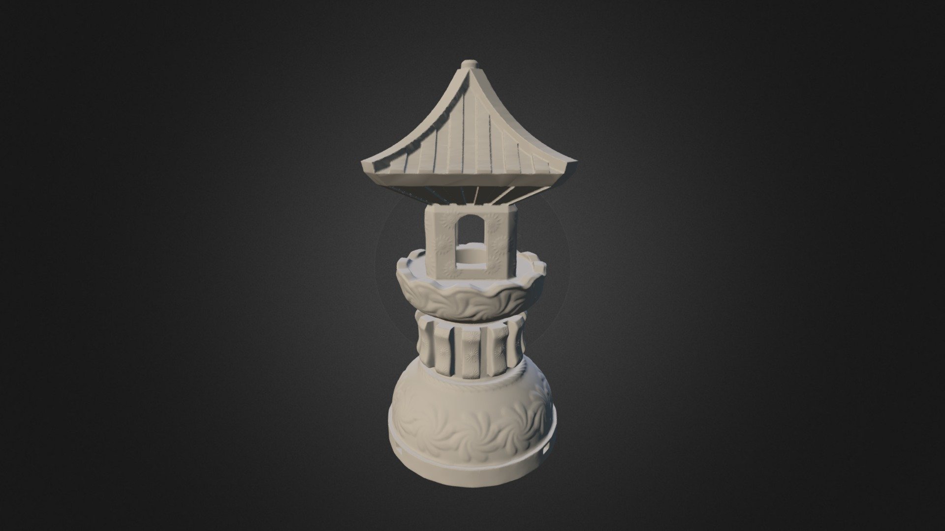 Stupa - 3D model by jerrykang [6514e7f] - Sketchfab
