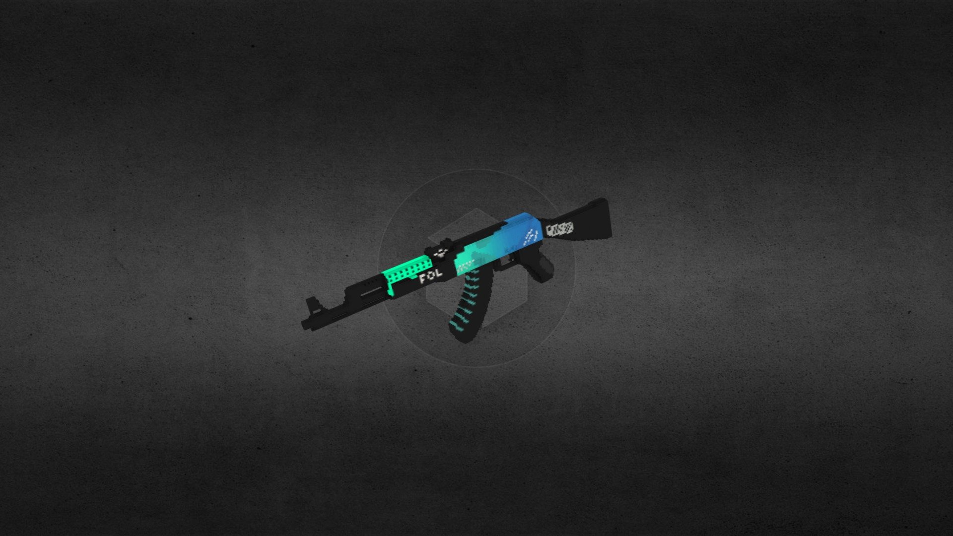 AK-47 | ice coaled - Cubik Studio - 3D model by wayne87060271 [6516da9 ...