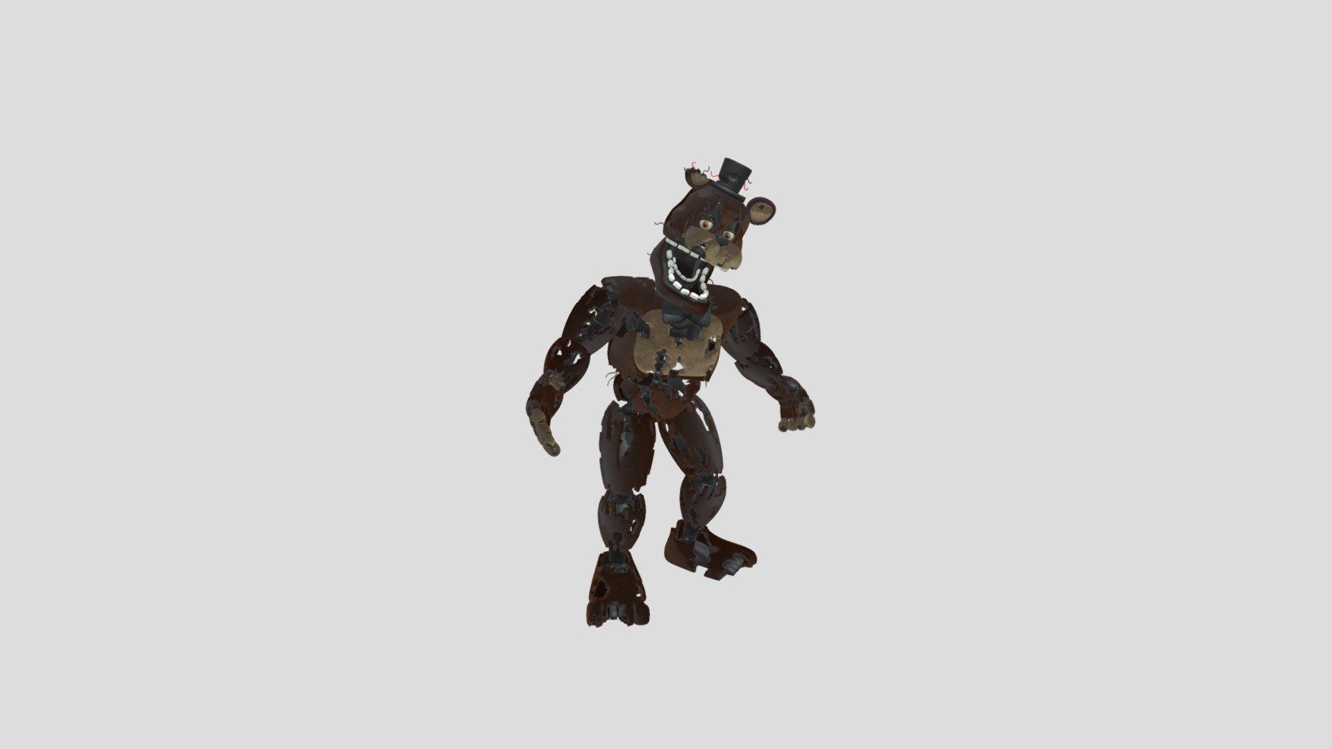 Freddy V3 IK Rigged - Download Free 3D model by dwall8611 [6517aa4 ...