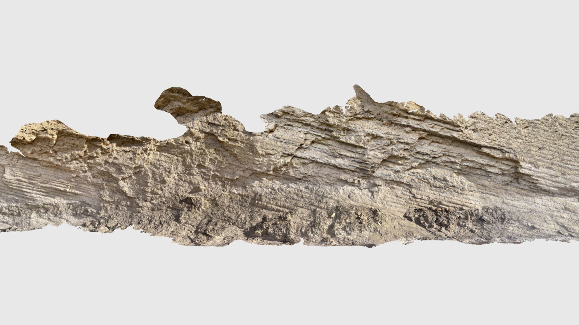 Rhythmic bedding, Split Mtn Gorge - Download Free 3D model by High ...