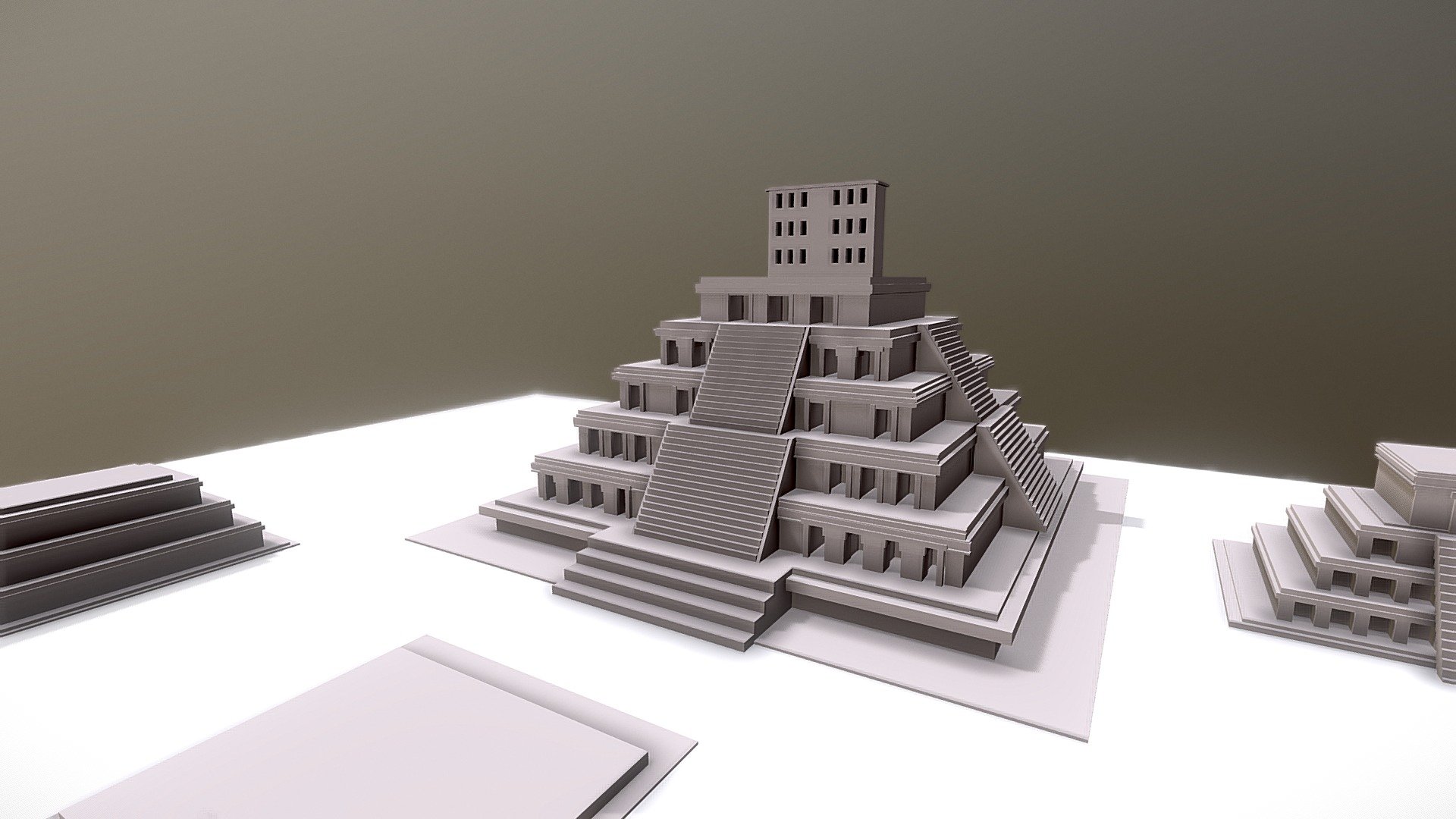 Edzna - Maya Temple - Download Free 3D model by dammne [65181c6 ...
