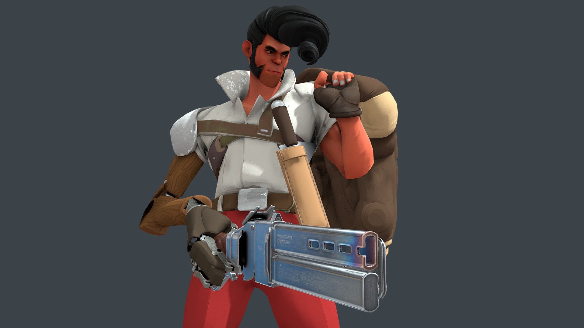 Shiv | DEADLOCK Hero Model - Download Free 3D model by gettan ...