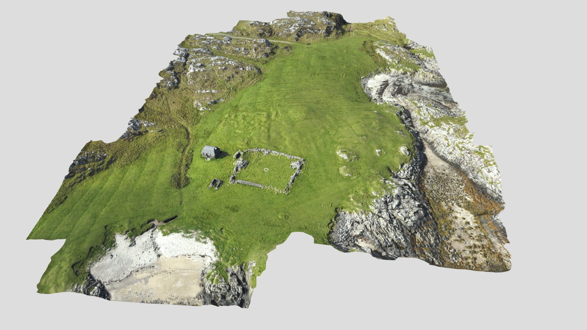 TIREE, Vaul, Landscape W of Dun Beag - 3D model by ARThompson [6519097 ...