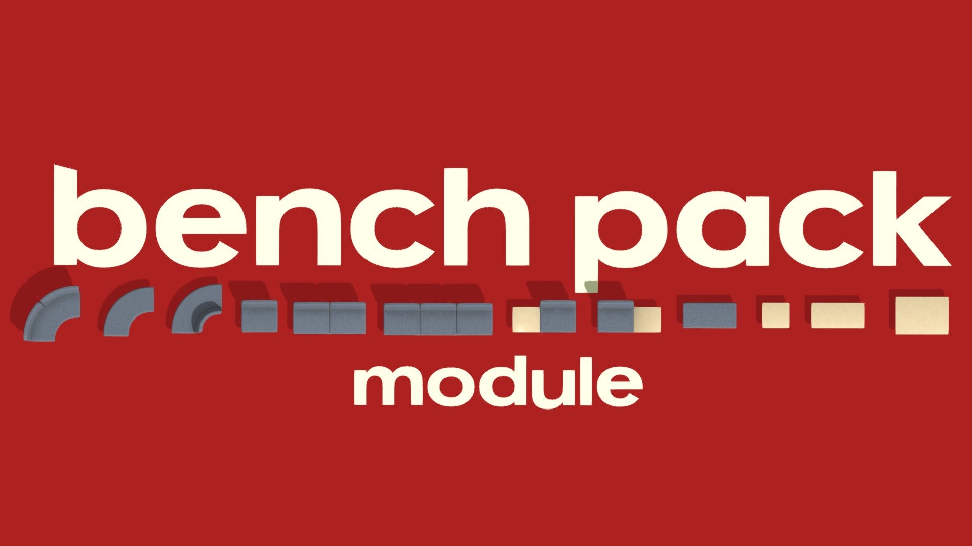 Bench Asset (GameReady) (Module Asset) - Download Free 3D model by ...