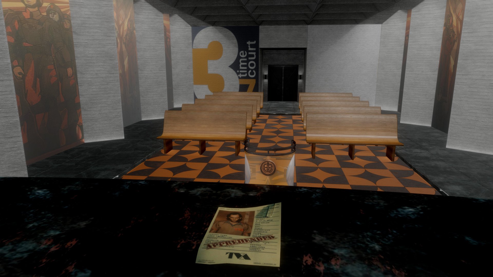 Loki - Time Variance Authority court (PBR) - Download Free 3D model by ...