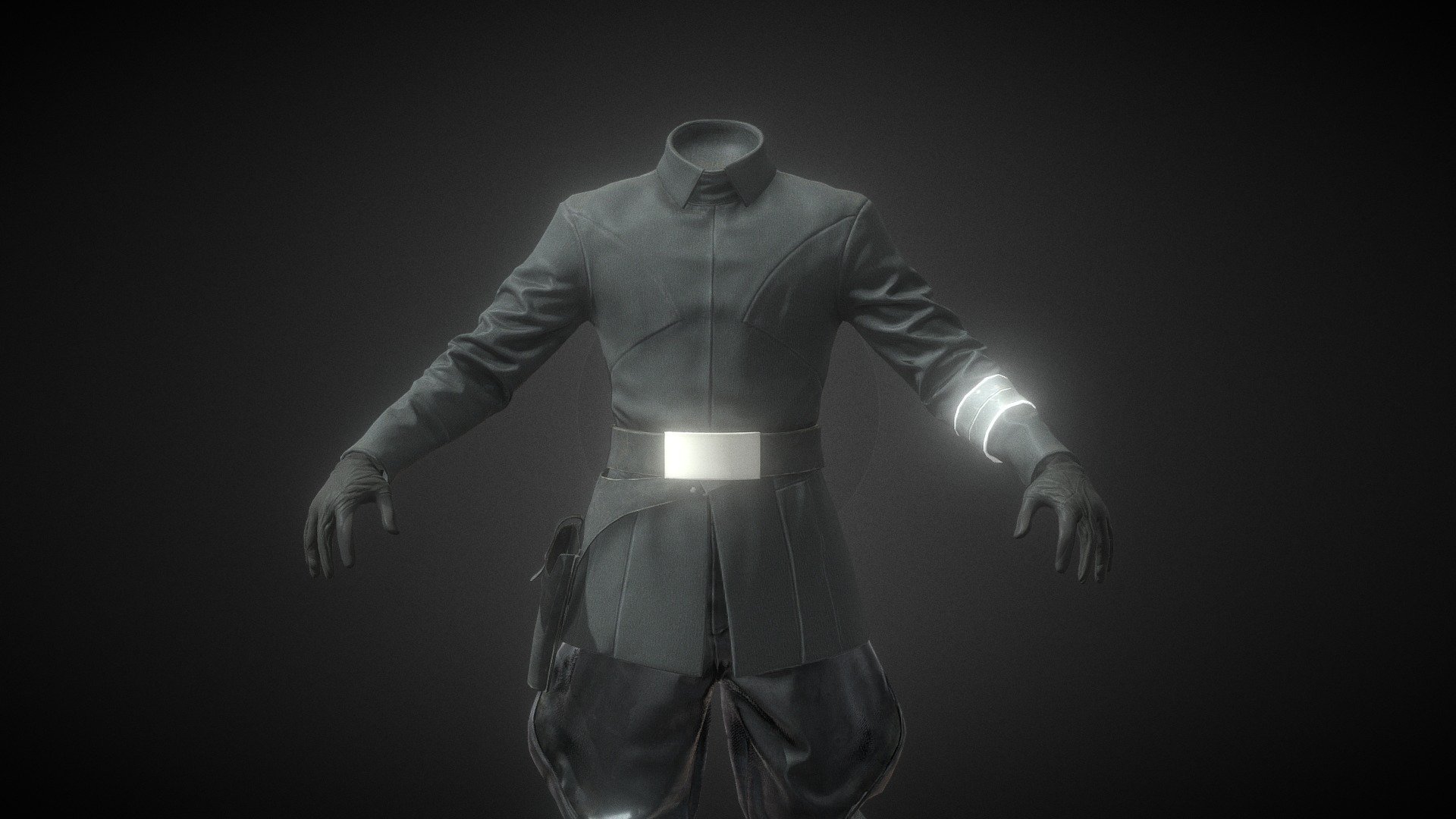 [ORIGINAL] FIRST ORDER FLAG OFFICER - Download Free 3D model by ...