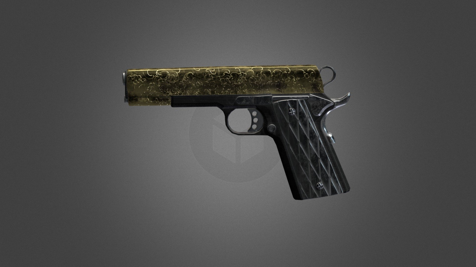 Colt 1911 - 3D model by DodosCollin [651a995] - Sketchfab
