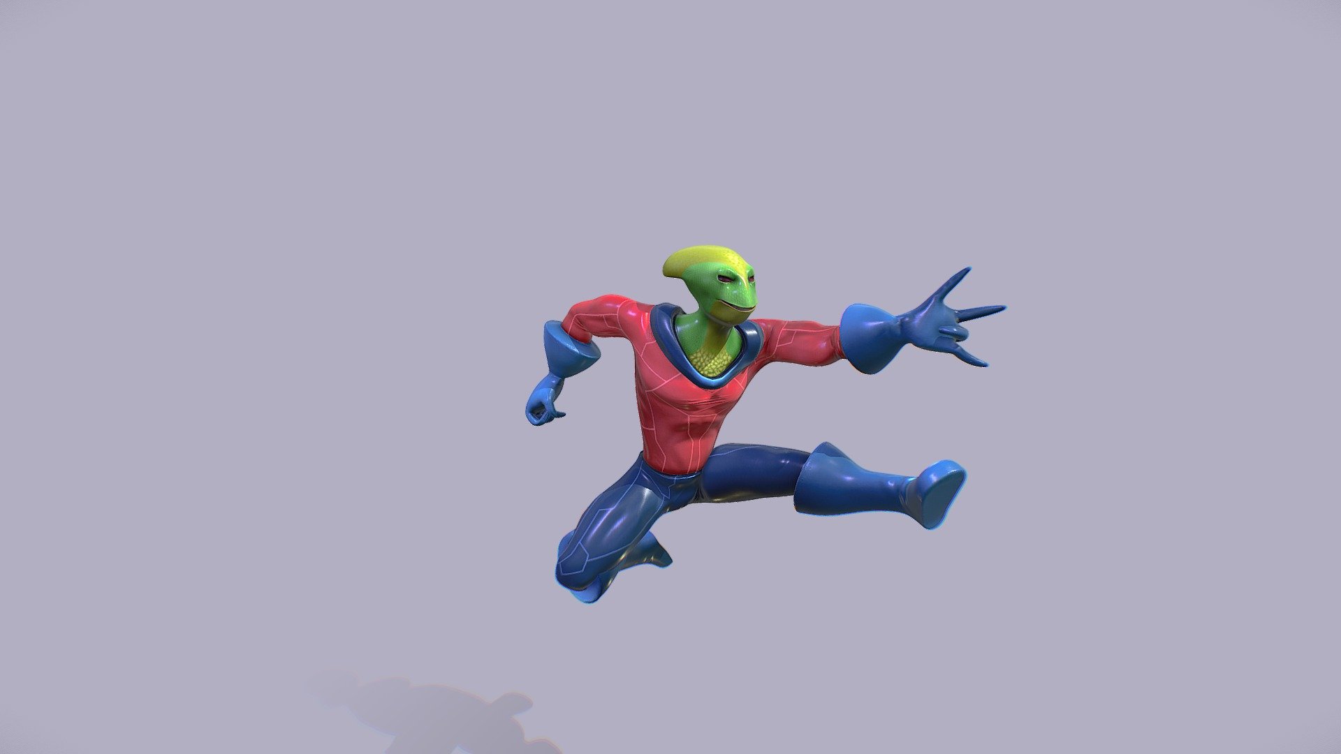 Alien_test_Character - 3D model by Leaargh [651ad2e] - Sketchfab