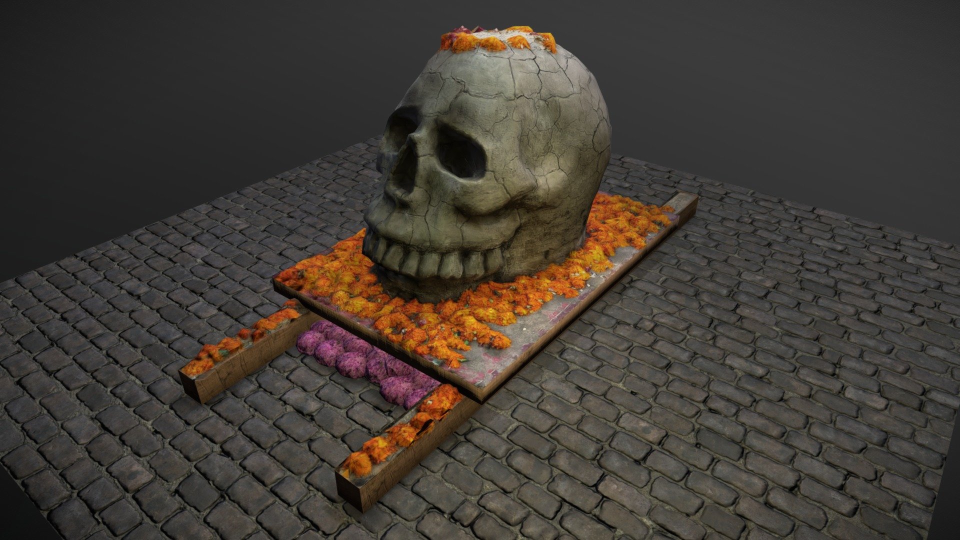 La Calaca! - 3D model by daniel_virgen [651b117] - Sketchfab