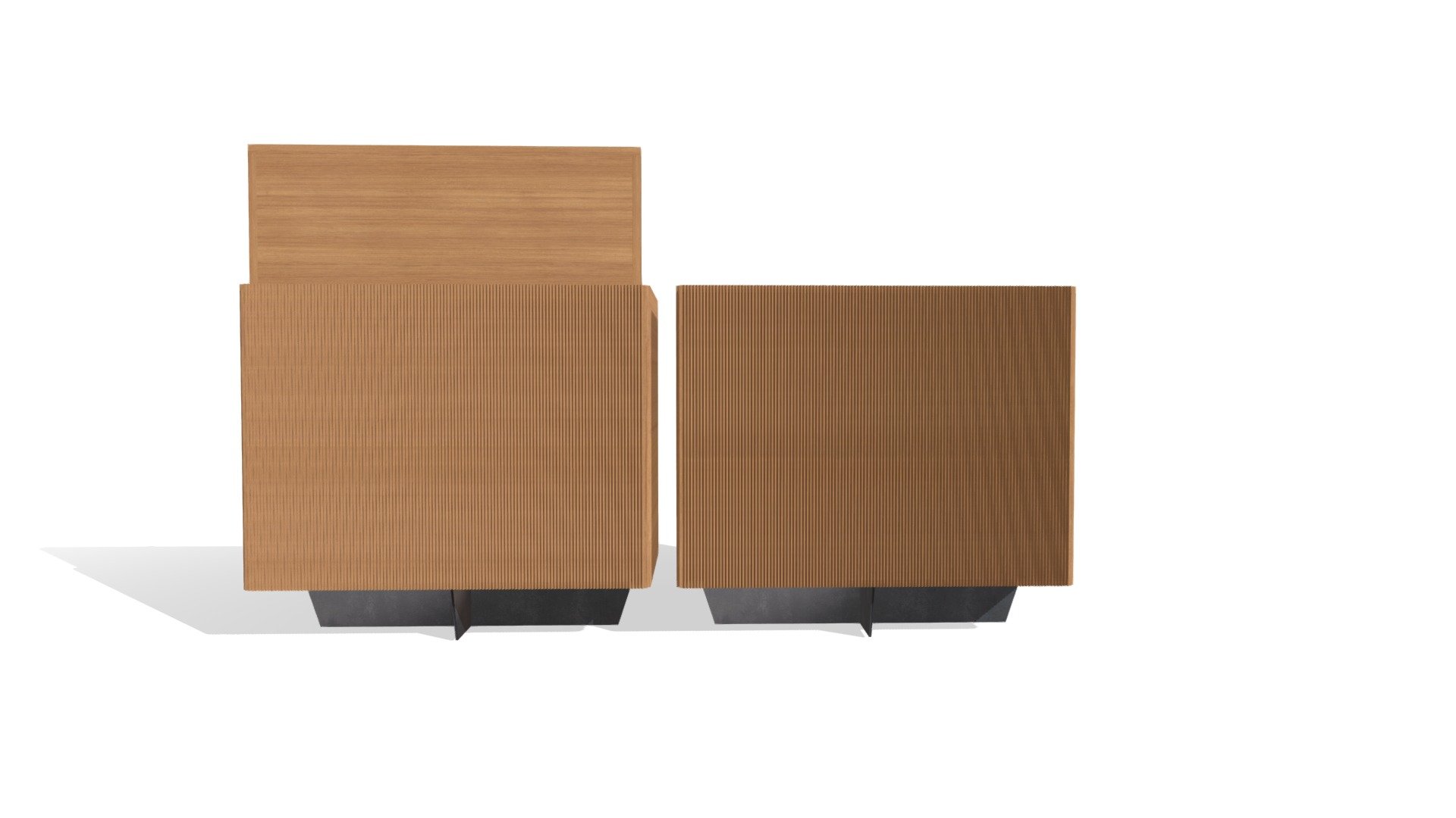 Bar unit option 2 - 3D model by didwania [651b52d] - Sketchfab