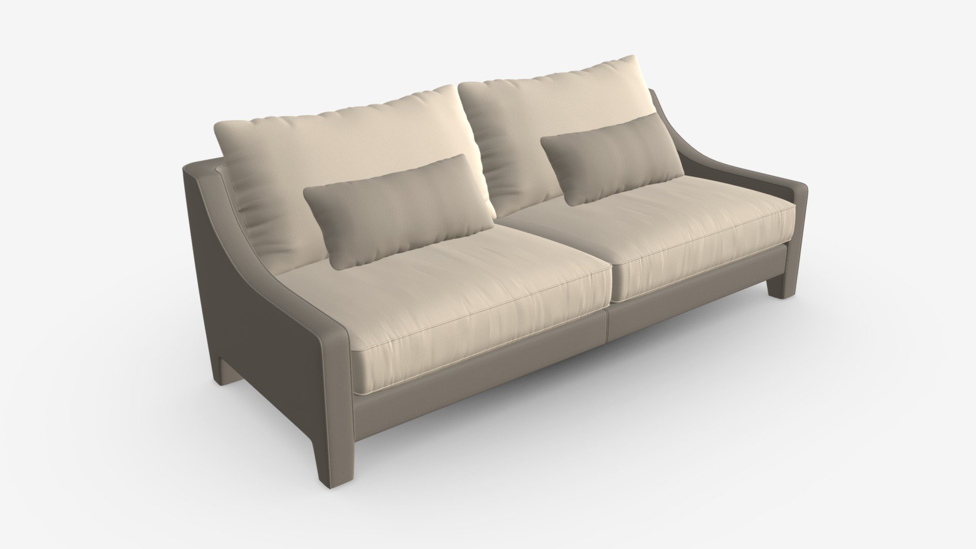 Loveseat sofa 03 - Buy Royalty Free 3D model by HQ3DMOD (@AivisAstics ...