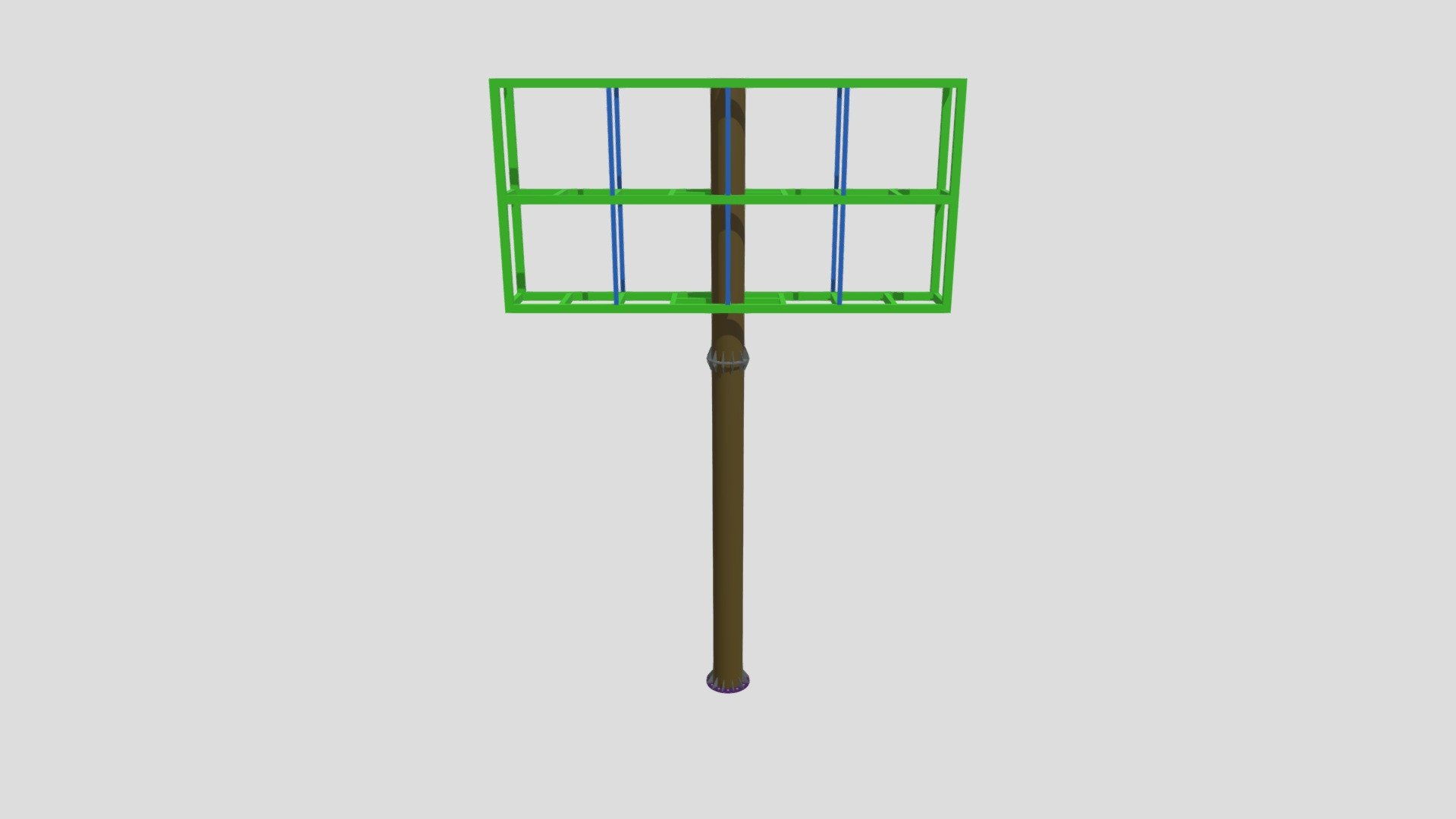 Valla Publicitaria - 3D model by michelletrujillo [651bffe] - Sketchfab