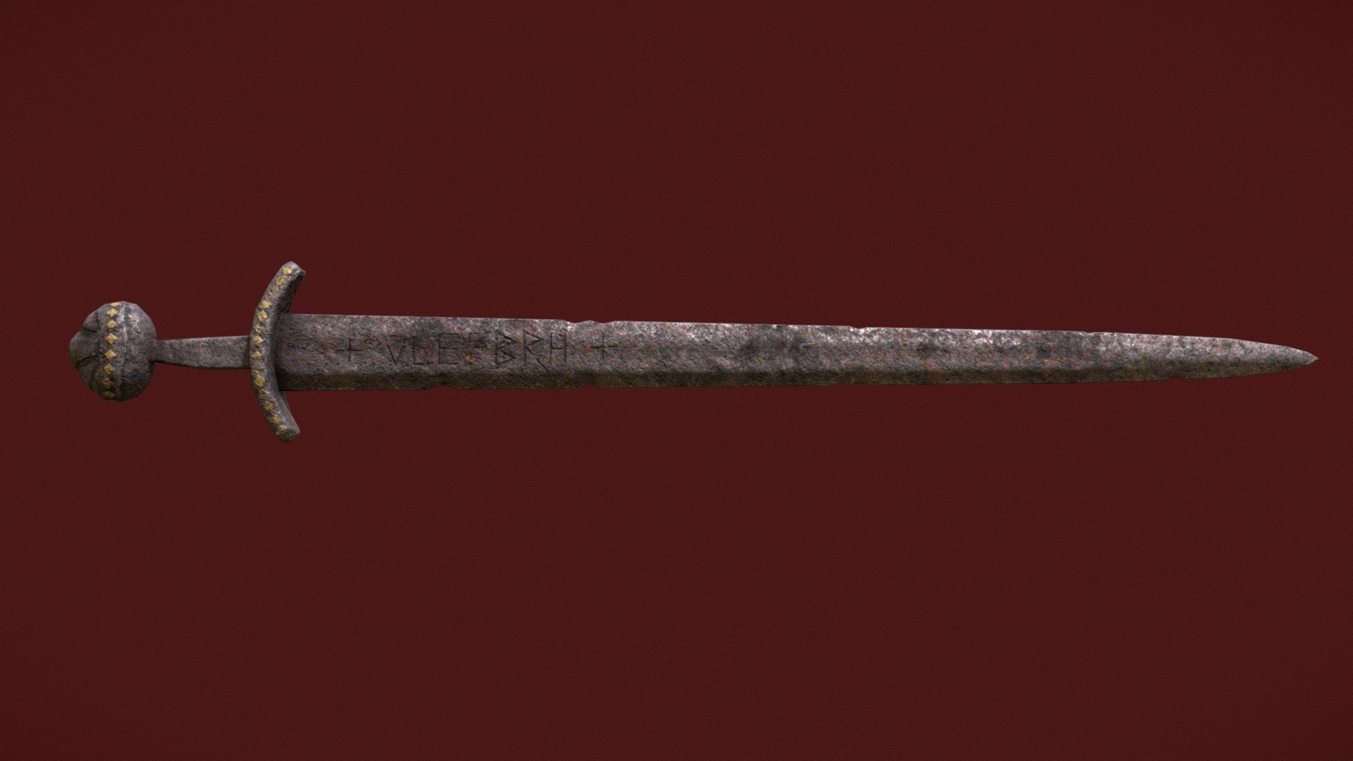 Anglo_Saxon_Sword - Buy Royalty Free 3D model by GetDeadEntertainment ...