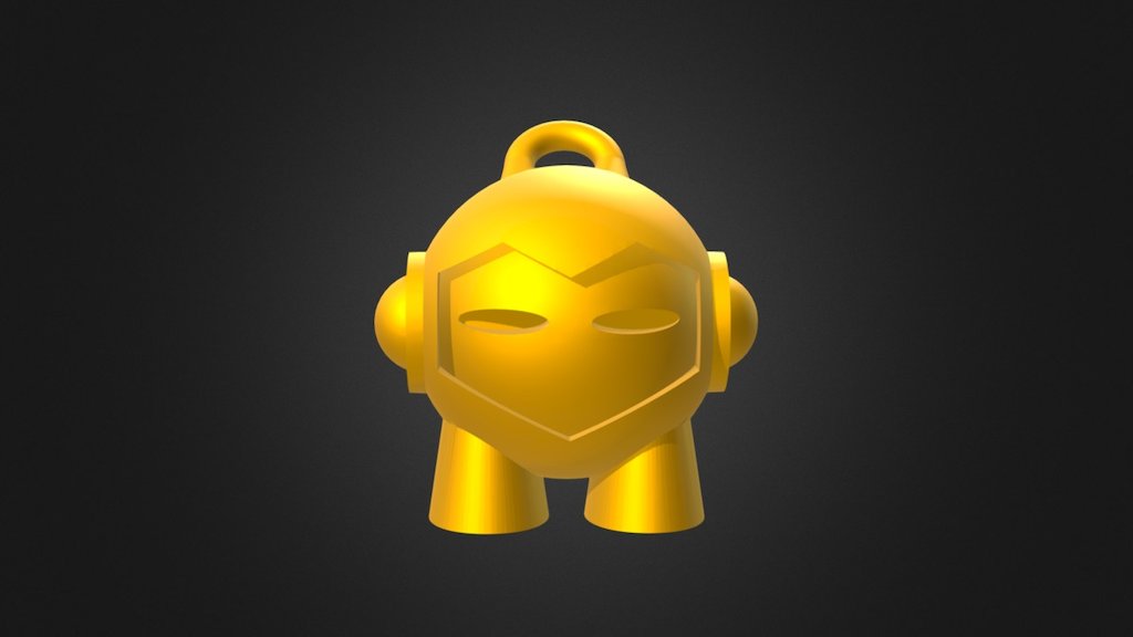 Marvin Keychain - 3D model by 3DXtremes [651e552] - Sketchfab