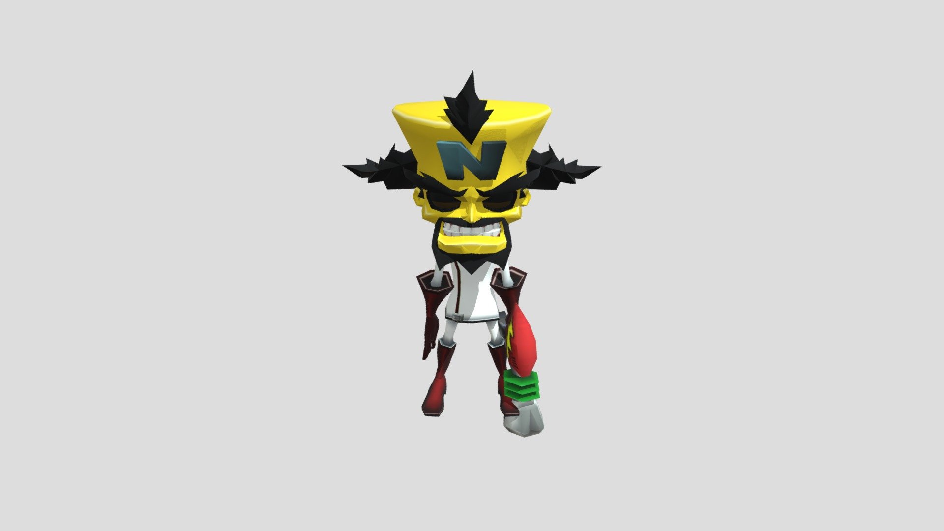 PlayStation 2 - Crash Twinsanity - Neo Cortex - 3D model by ...