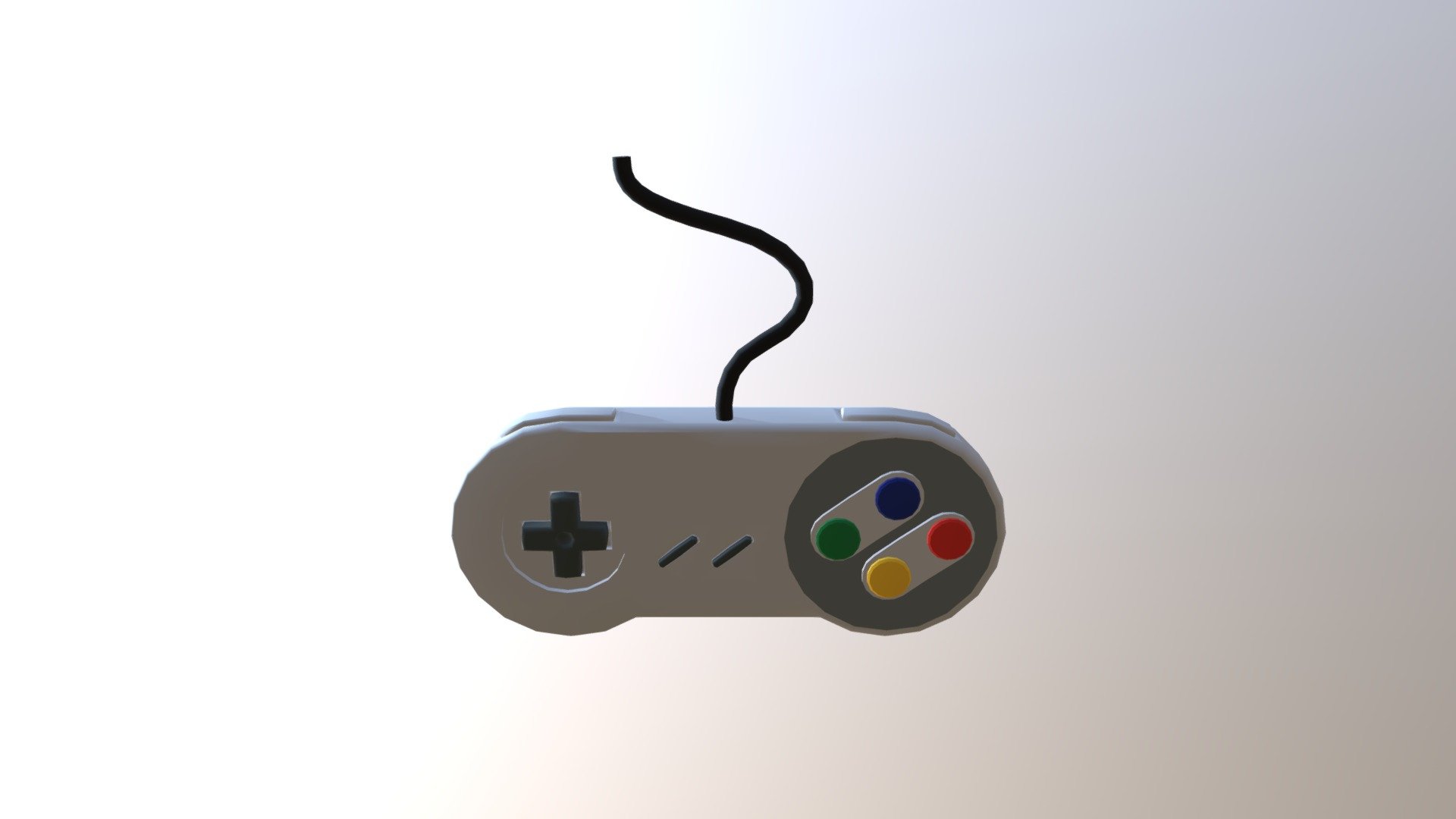 SNES Controller - 3D model by polskipete [65233be] - Sketchfab