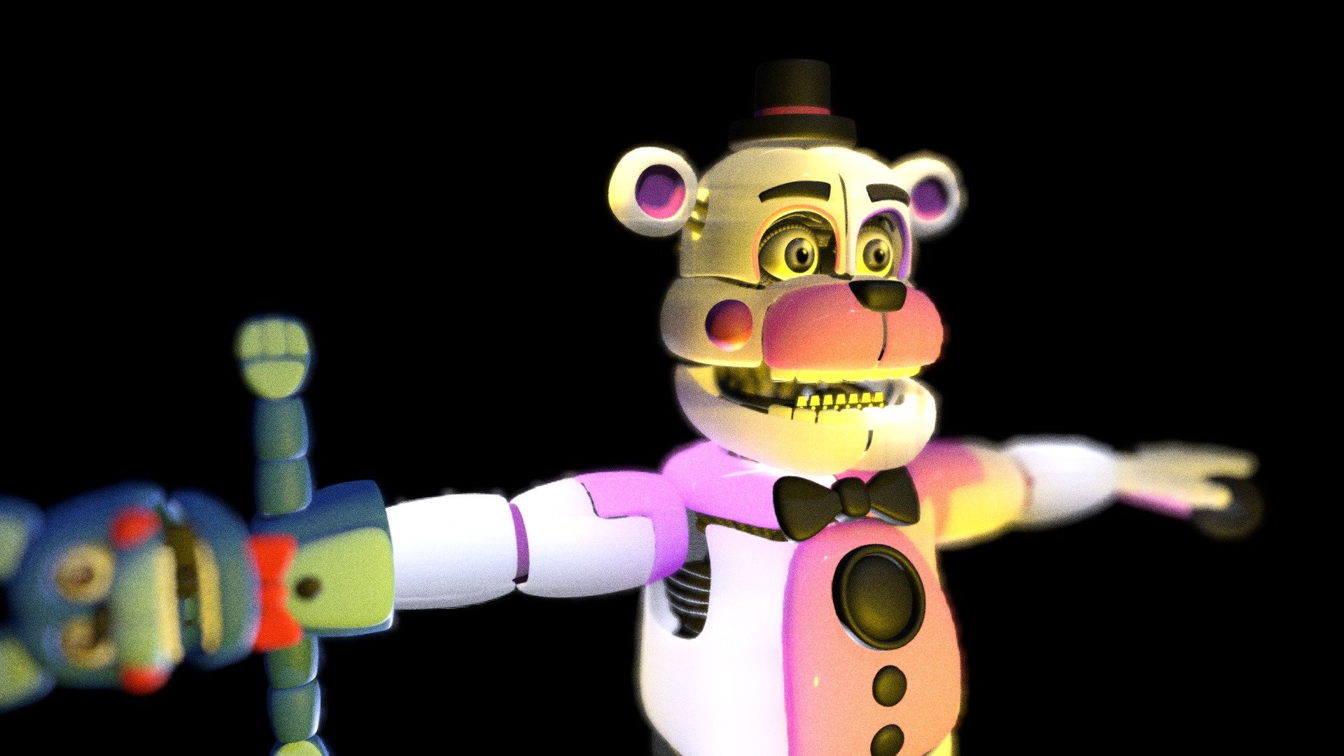 FuntimeFreddy - Download Free 3D model by Faertoon (@FaertoonREAL) [6524a8a] - Sketchfab