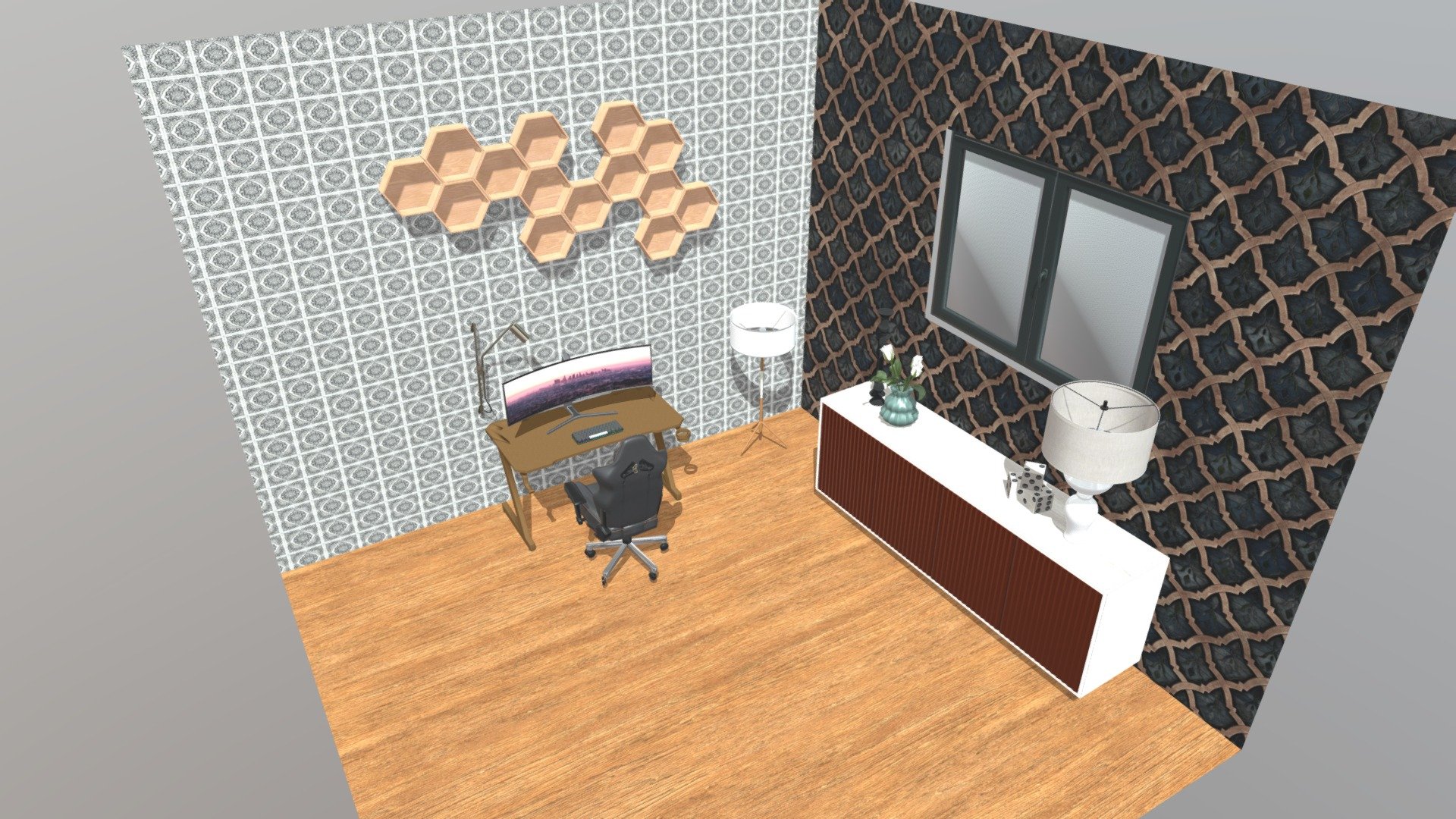Gaming Setup - Download Free 3D model by rohitrawal506 [6526277 ...