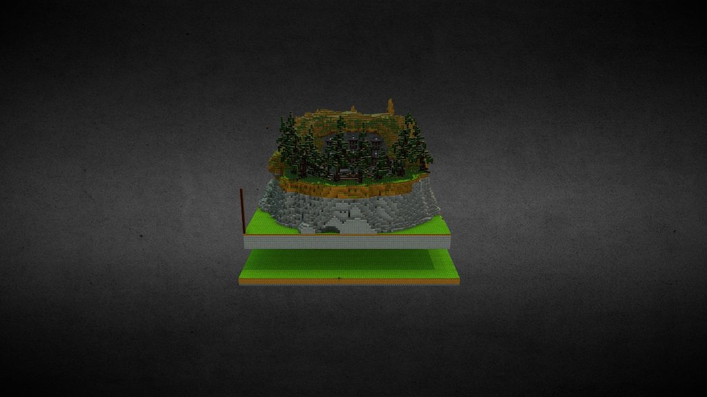Lobby HungerGames - 3D model by RedBox Minecraft Studio (@KlashRaick ...